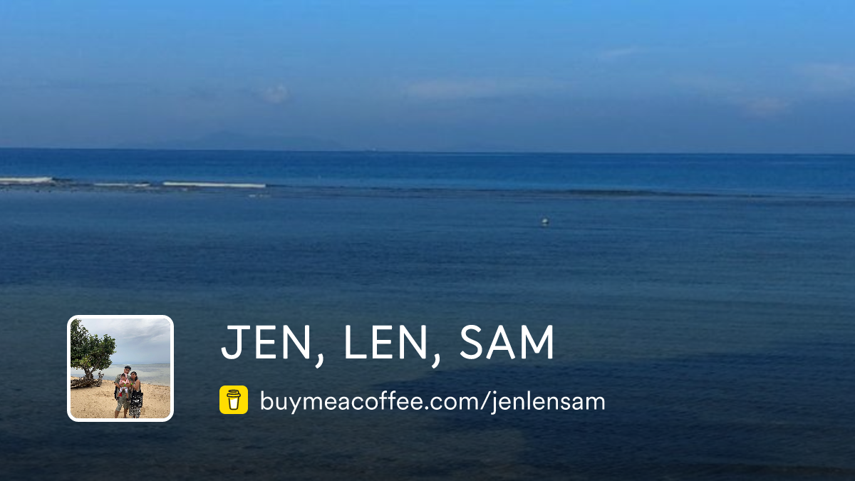 JEN, LEN, SAM - Buymeacoffee