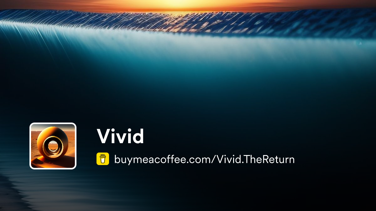 Vivid is Stories - Buymeacoffee