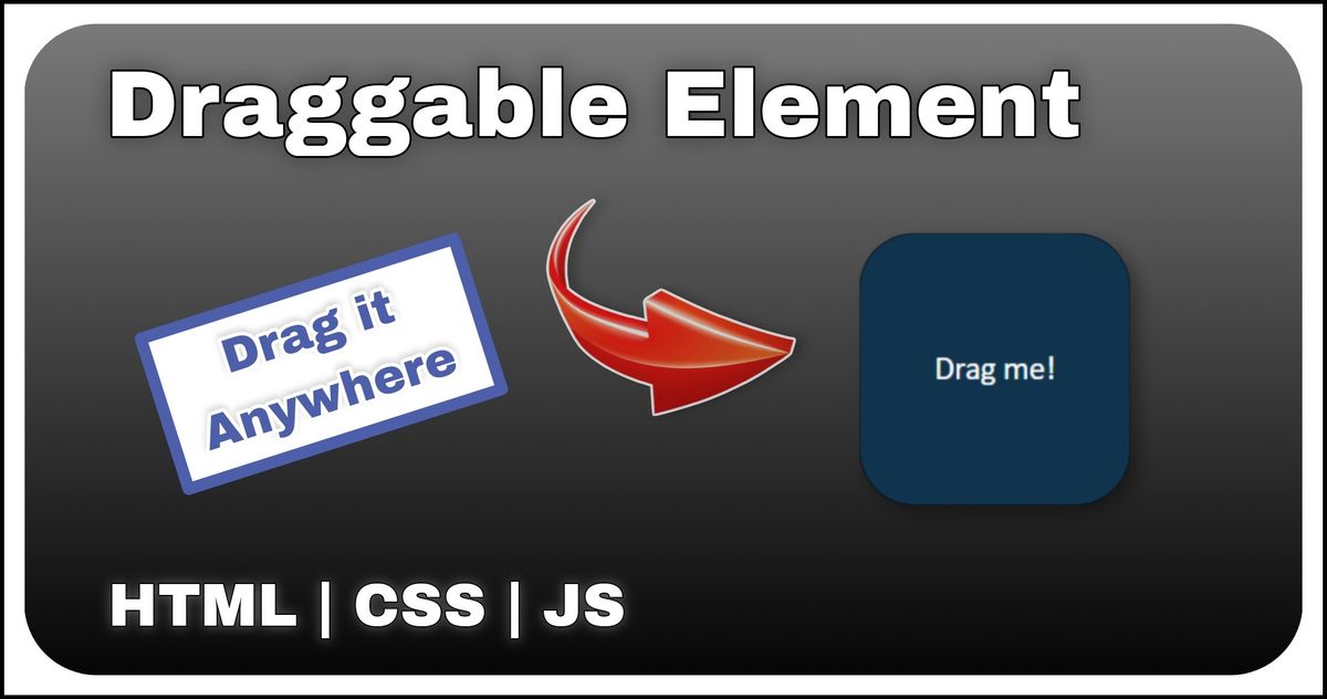Draggable Element using HTML | CSS | JS — Smart UI Studio - Buymeacoffee