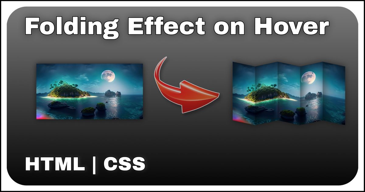 Image Folding Effect using HTML and CSS — Smart UI Studio - Buymeacoffee