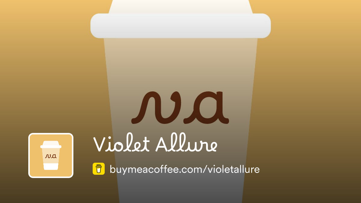 Violet Allure is creating hypnosis videos for Youtube - Buymeacoffee