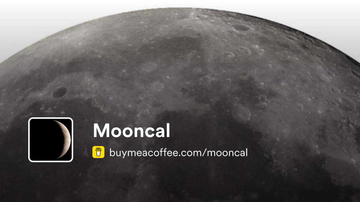 Mooncal is I develop mooncal.ch in my spare time. - Buymeacoffee