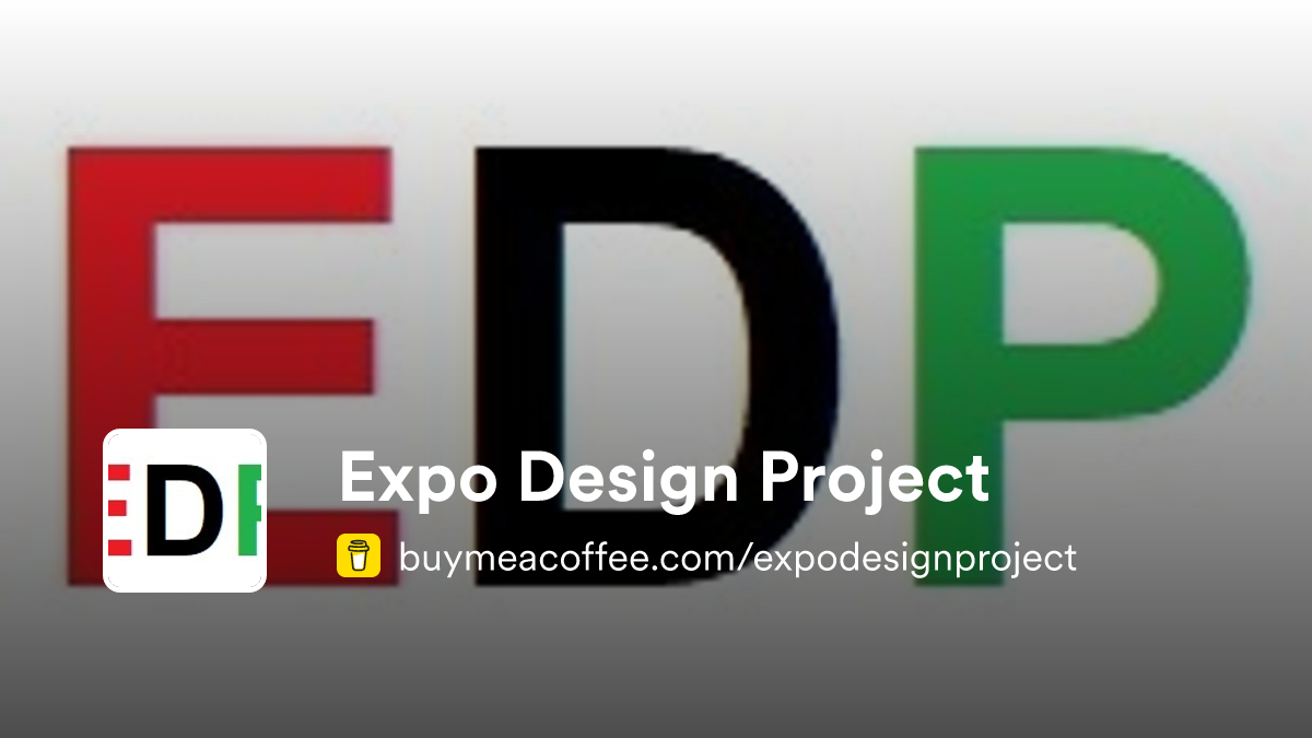 Expo Design Project is Expo design - Buymeacoffee