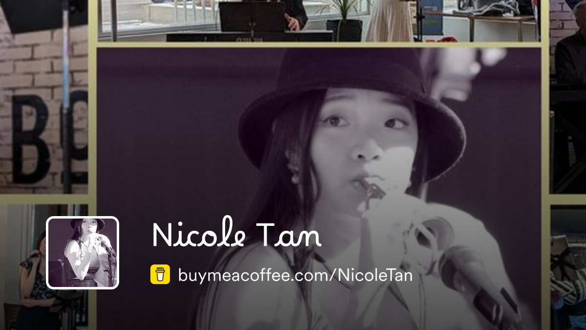 Nicole Tan is Singing Jazz and writing originals - Buymeacoffee