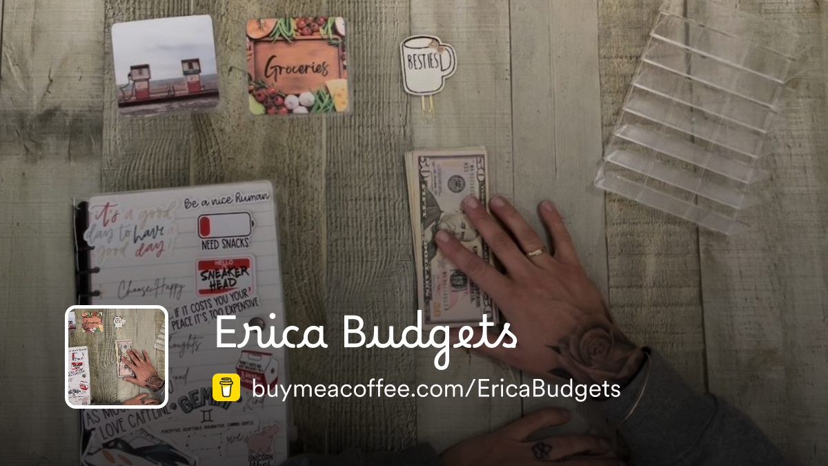 Erica Budgets is YouTuber creating friendships and savings challenges ...