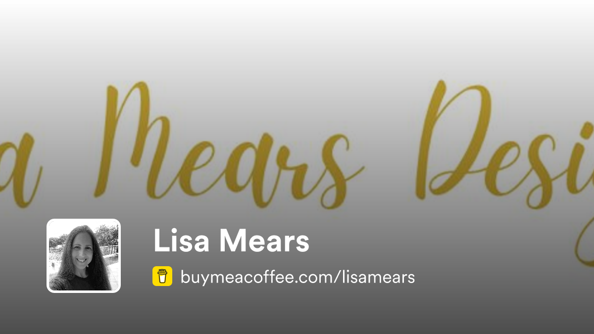 Lisa Mears is Handmade Cards and Card Tutorials - Buymeacoffee