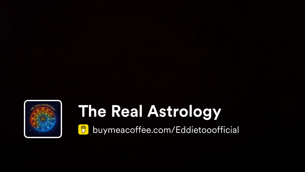 Membership | The Real Astrology - Buymeacoffee