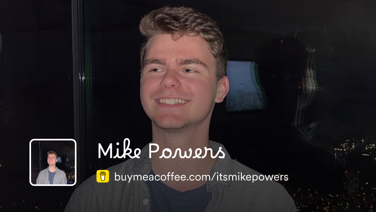 Mike Powers is I make stuff - Buymeacoffee