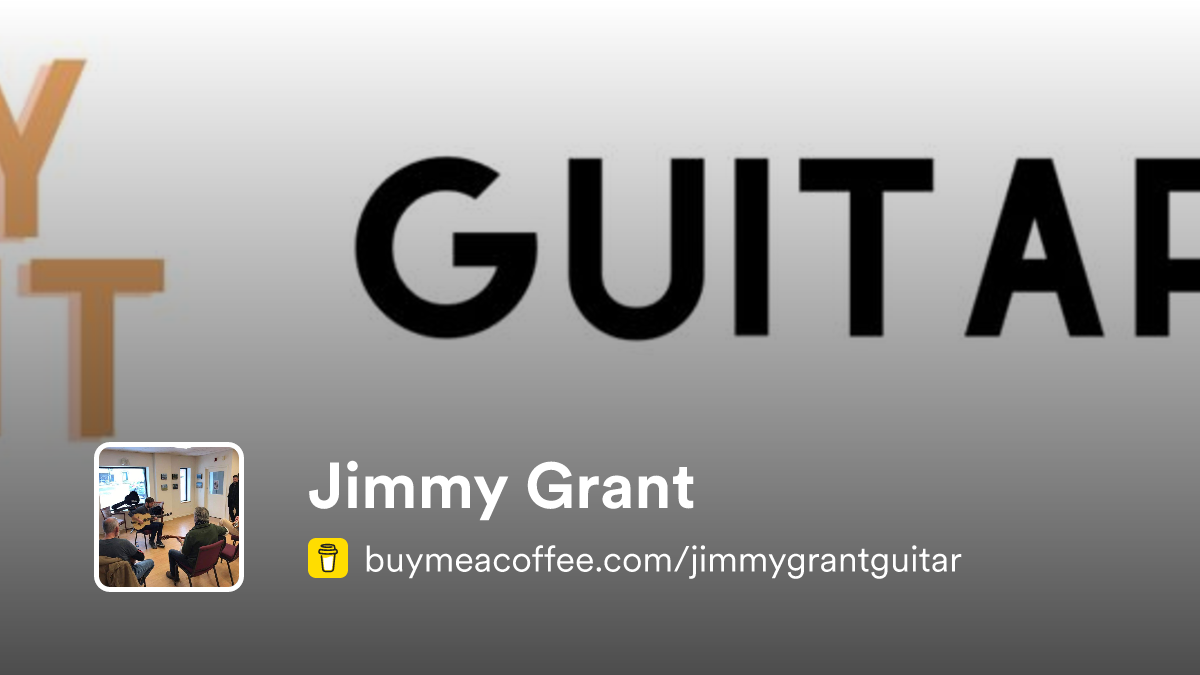 Extras | Jimmy Grant - Buymeacoffee