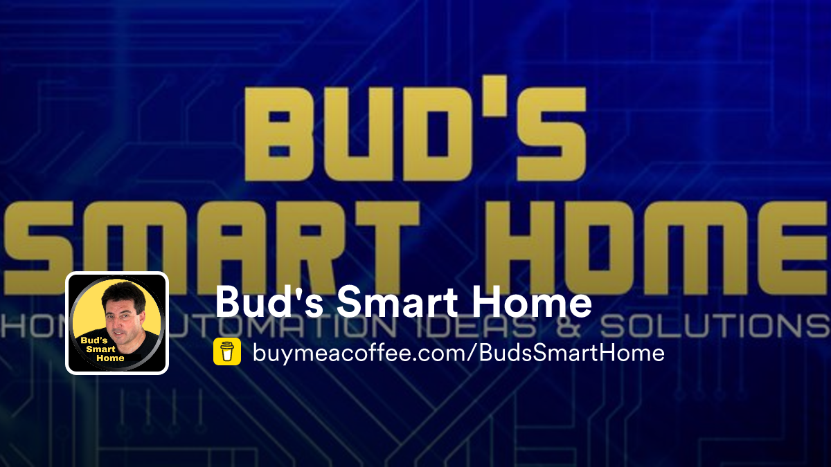 Bud's Smart Home - Buymeacoffee