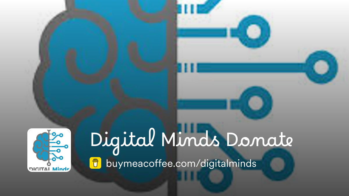 Digital Minds Donate - Buymeacoffee