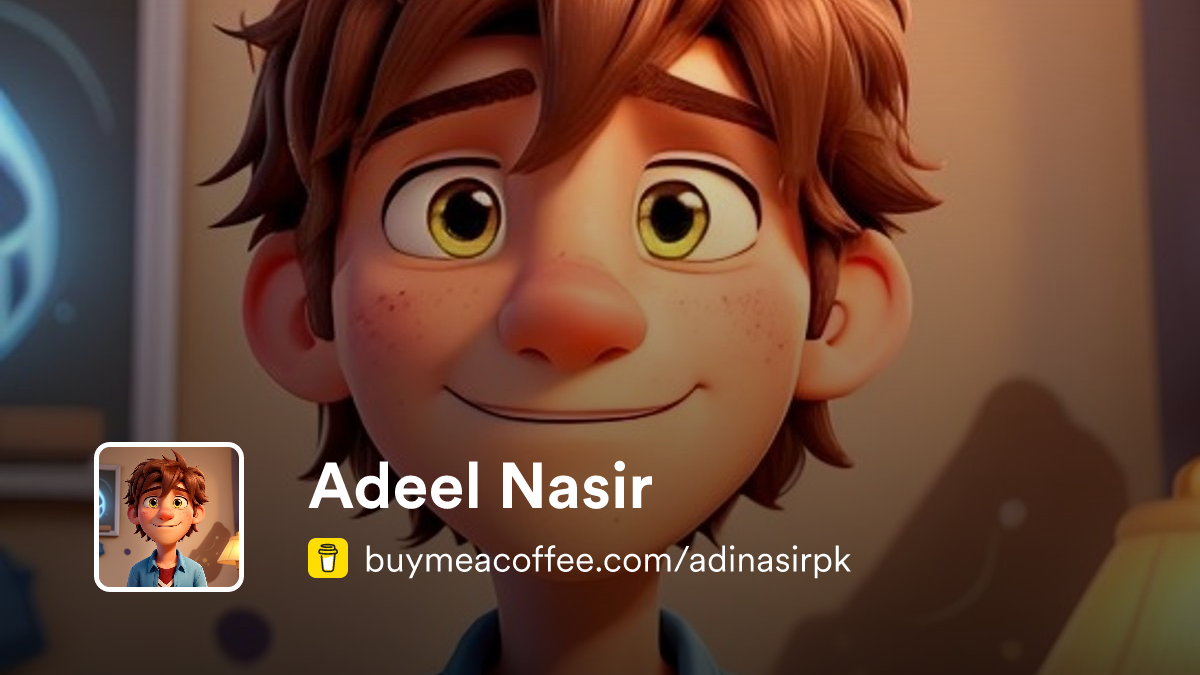 Adeel Nasir - Buymeacoffee