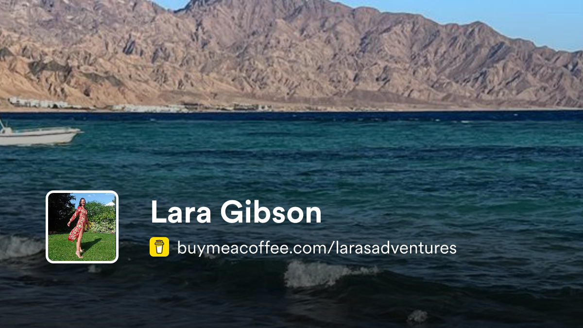 Lara Gibson - Buymeacoffee