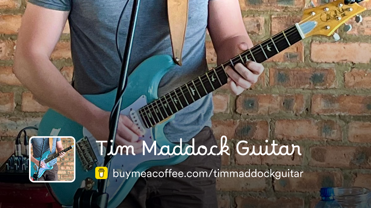 Tim Maddock Guitar - Buymeacoffee