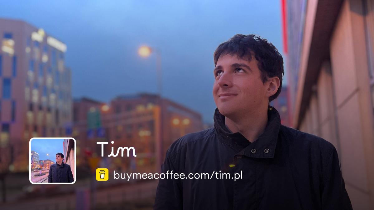 Tim is Create guides about education and life in Poland - Buymeacoffee