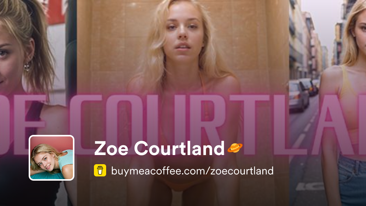Zoe Courtland🪐 - Buymeacoffee