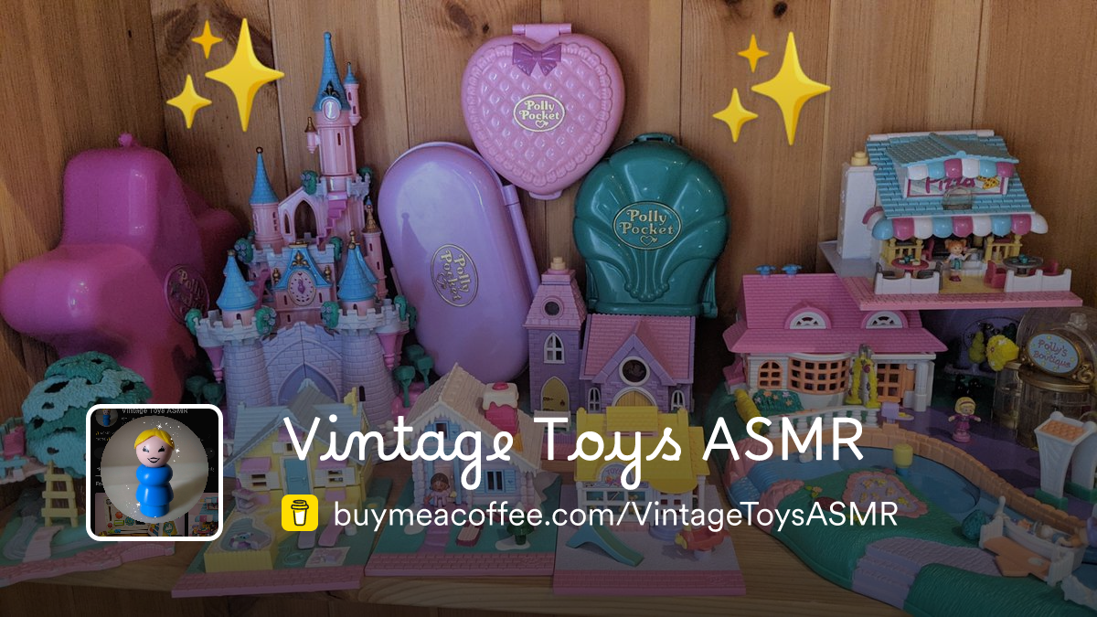 Vintage Toys ASMR - Buymeacoffee