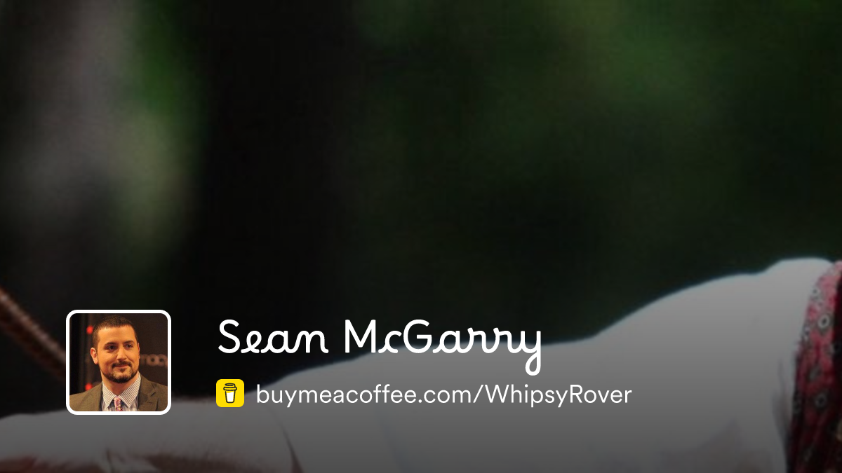 Sean McGarry - Buymeacoffee