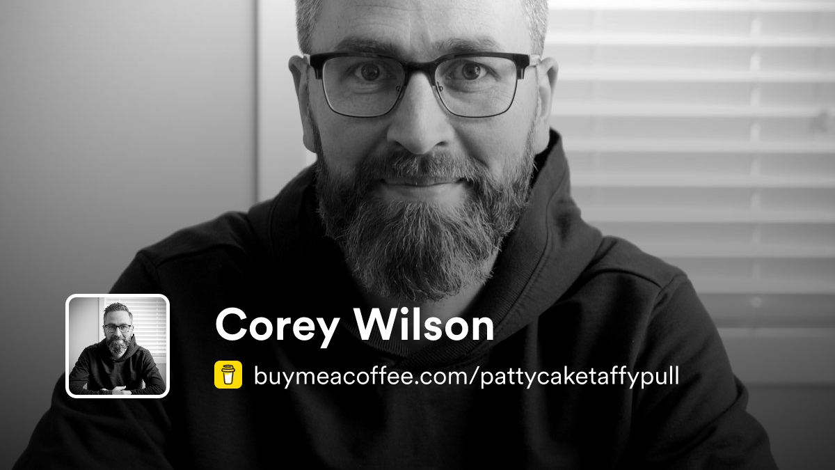 Corey Wilson - Buymeacoffee