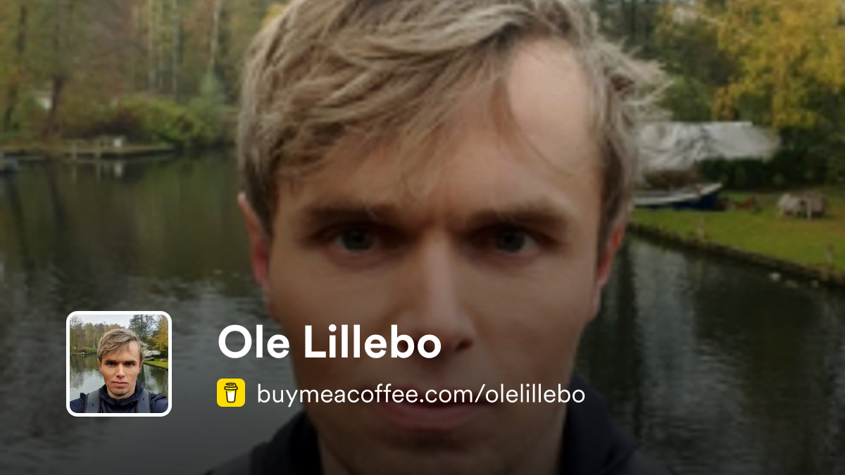Ole Lillebo - Buymeacoffee