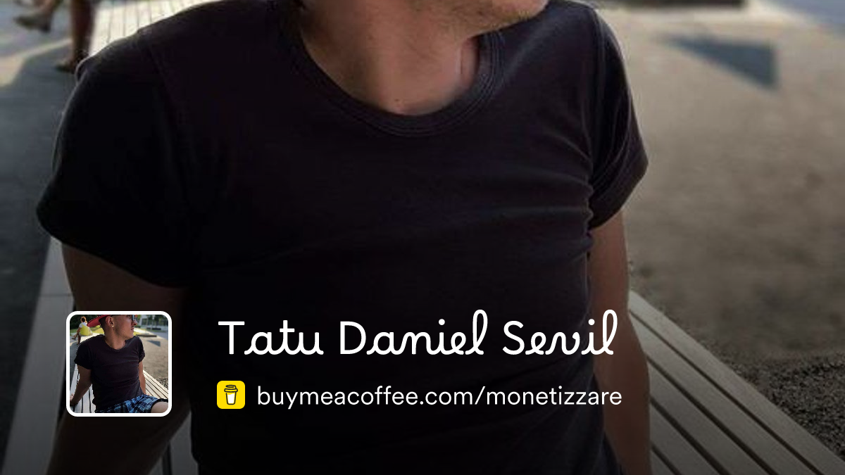Tatu Daniel Sevil - Buymeacoffee