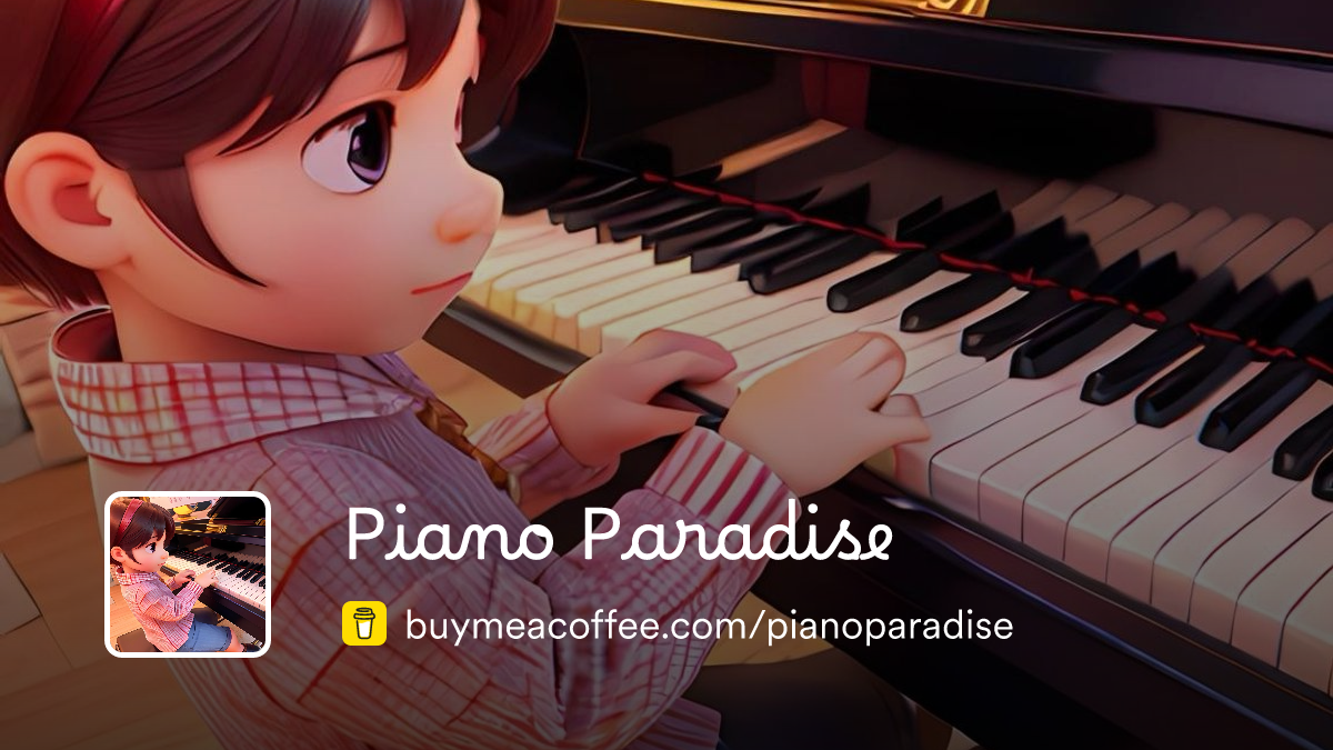 Piano Paradise - Buymeacoffee