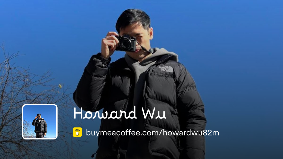 Howard Wu - Buymeacoffee