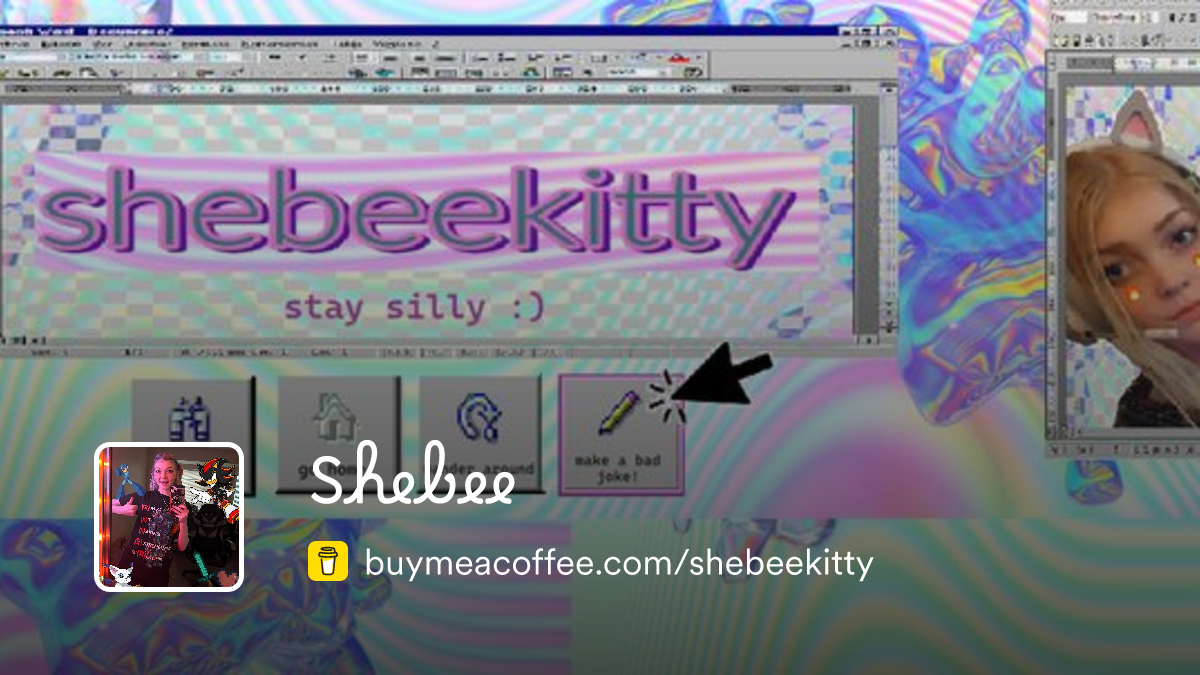 Shebee is Cosplay photos, twitch streaming - Buymeacoffee