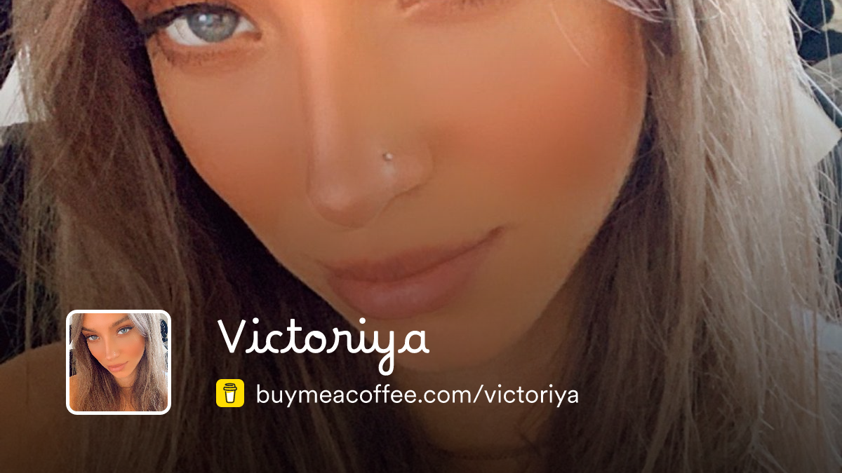 Victoriya - Buymeacoffee