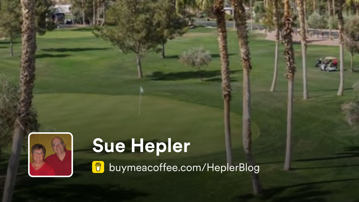 Sue Hepler is my blog - Buymeacoffee