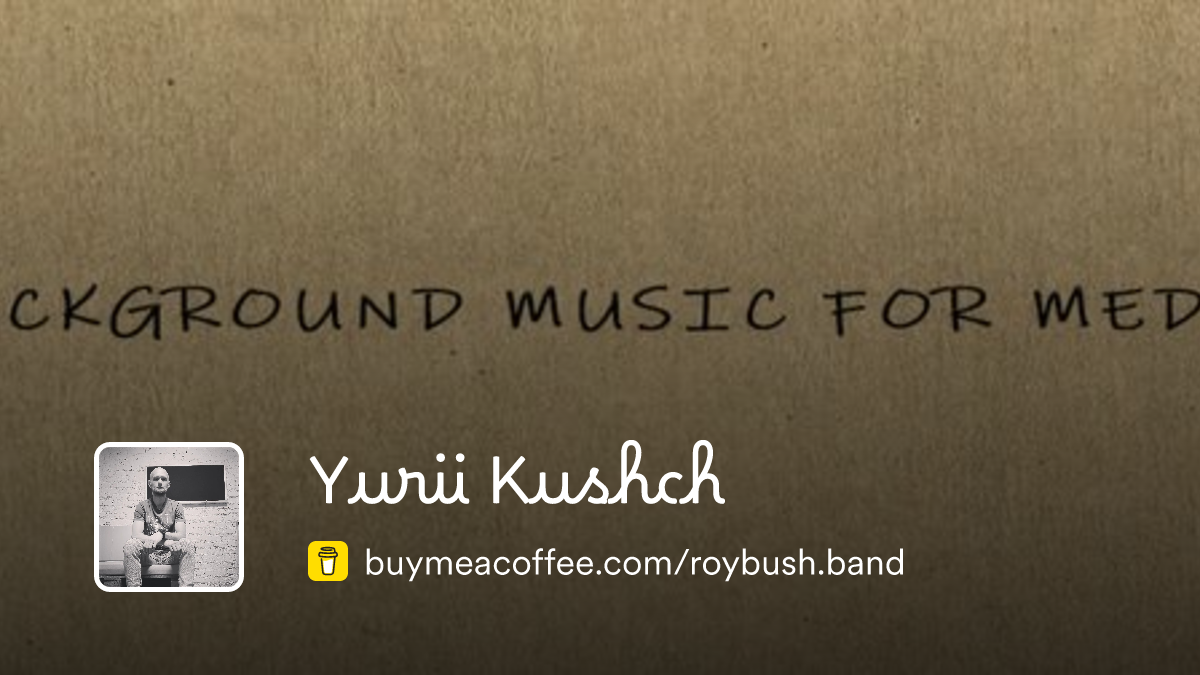 Yurii Kushch - Buymeacoffee