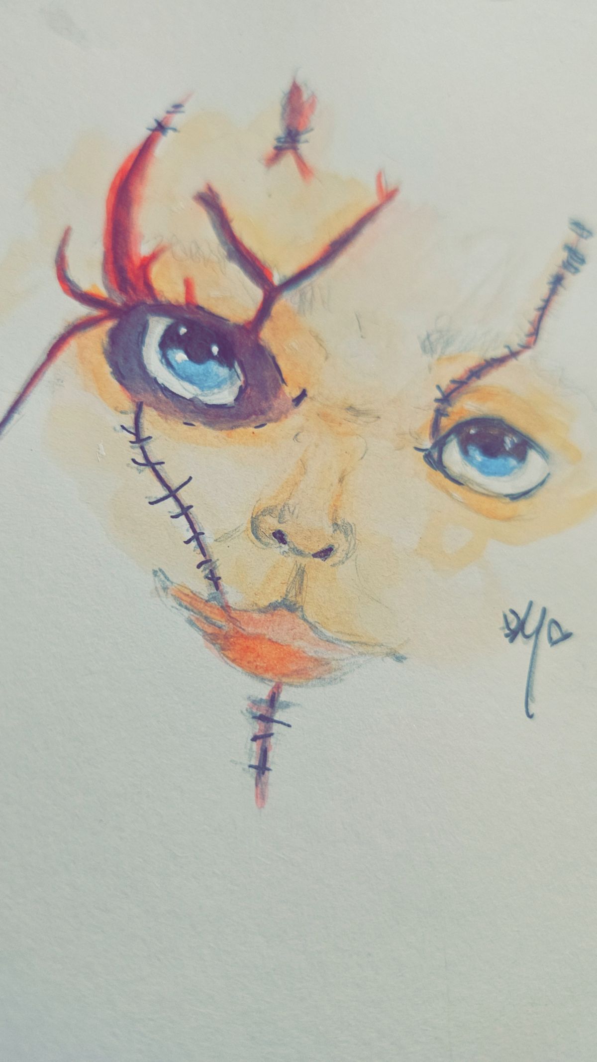 Chucky fanart — Daniel - Buymeacoffee
