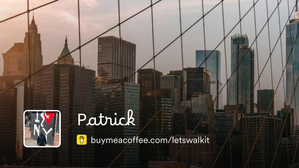 Patrick - Buymeacoffee