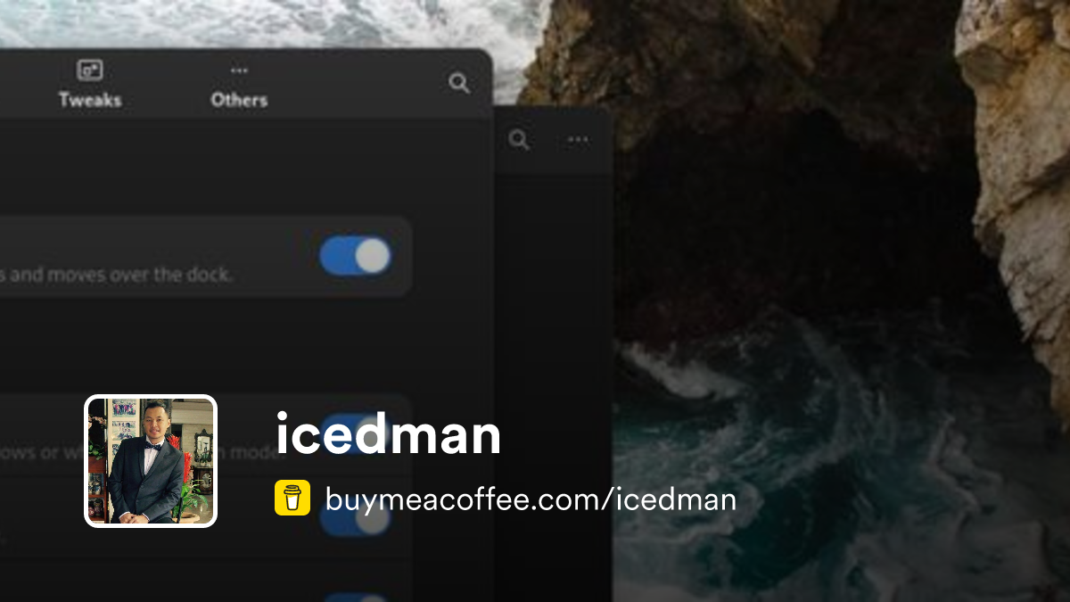 icedman is open source software - Buymeacoffee