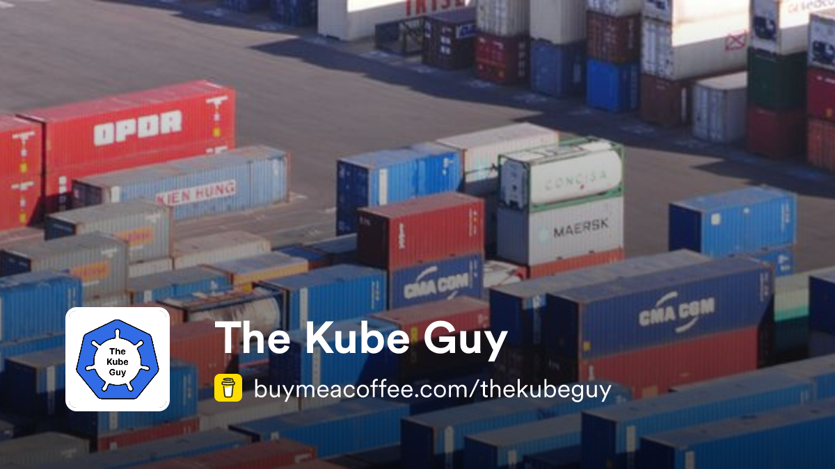 The Kube Guy is I help people sail through the ocean of kubernetes ...