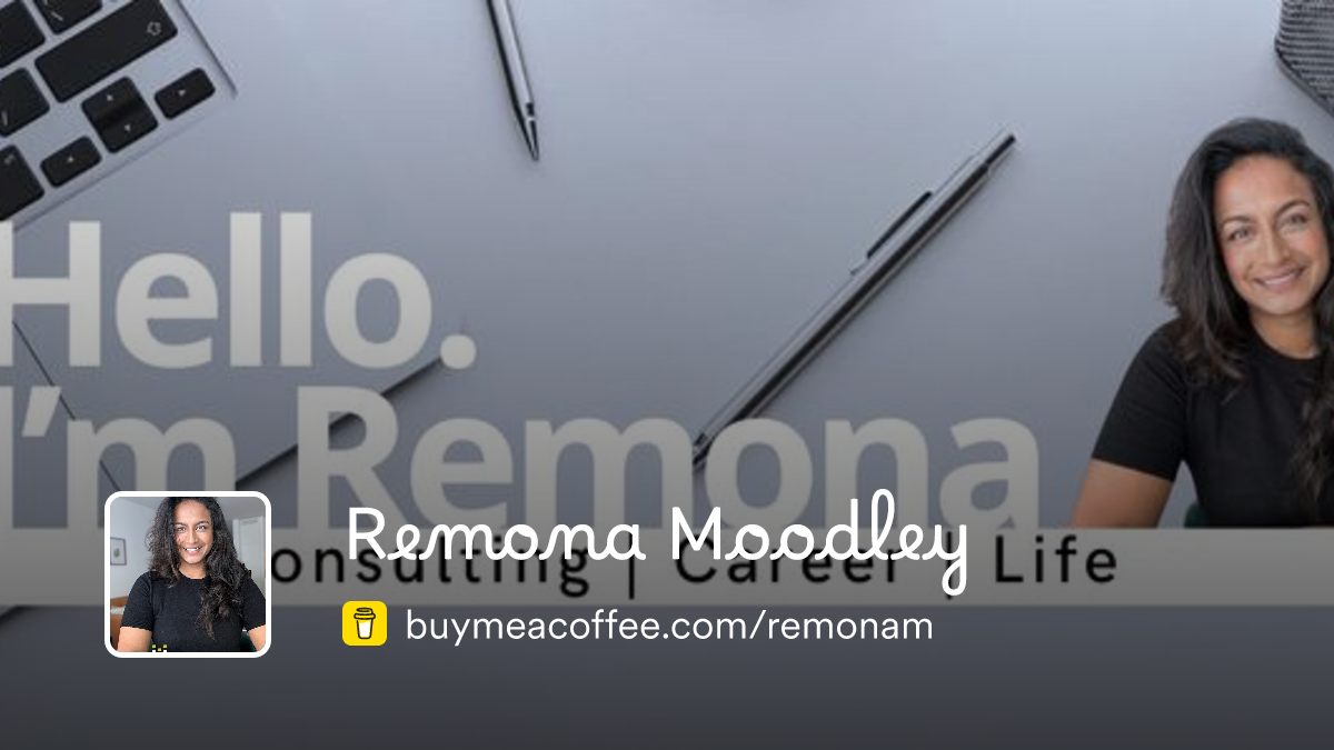 Remona Moodley - Buymeacoffee