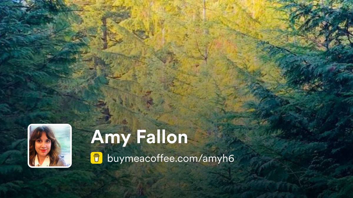 Amy Fallon - Buymeacoffee