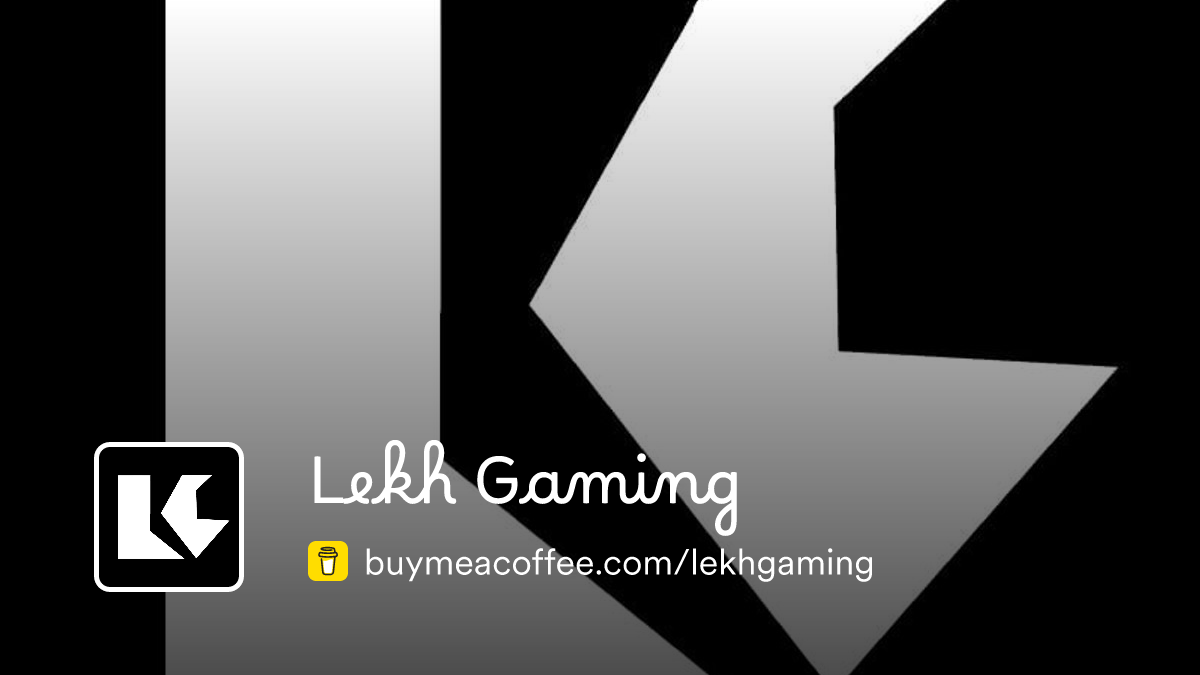 Lekh Gaming - Buymeacoffee