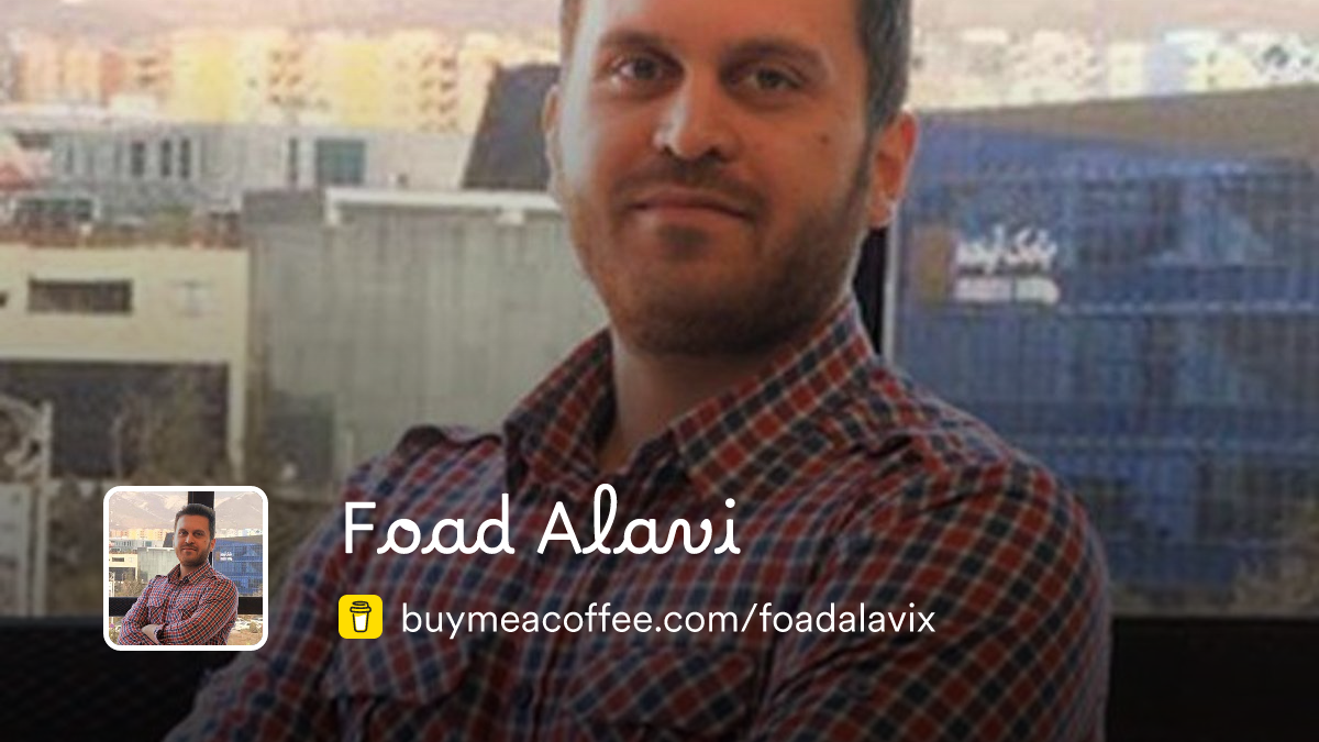 Foad Alavi - Buymeacoffee