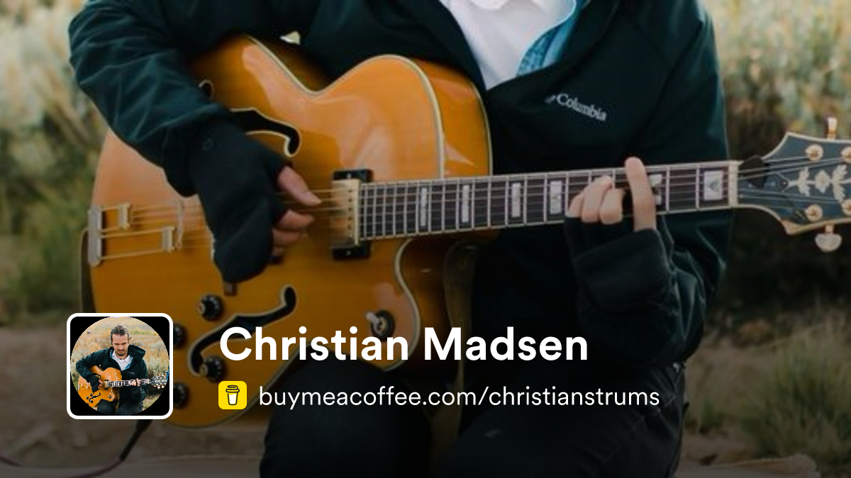 Christian Madsen is Guitar performances and music lesson videos ...