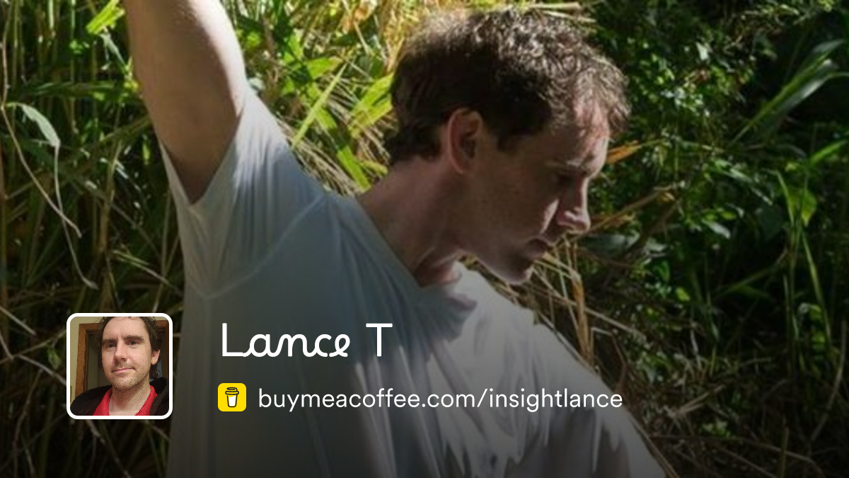 Lance T is Insight Timer Live - Buymeacoffee