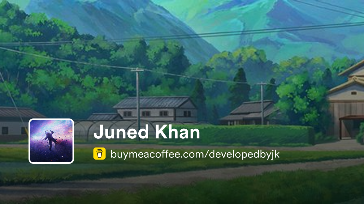 Juned Khan is Developing Awesome things on internet! - Buymeacoffee