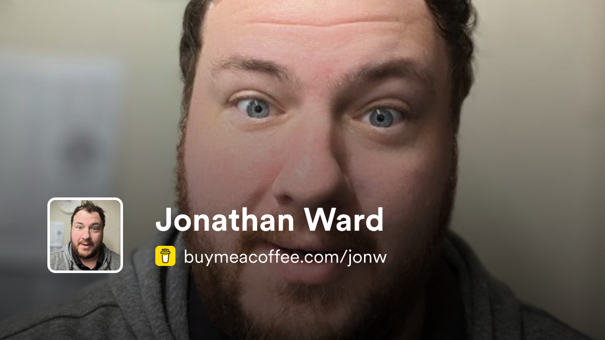 Jonathan Ward - Buymeacoffee