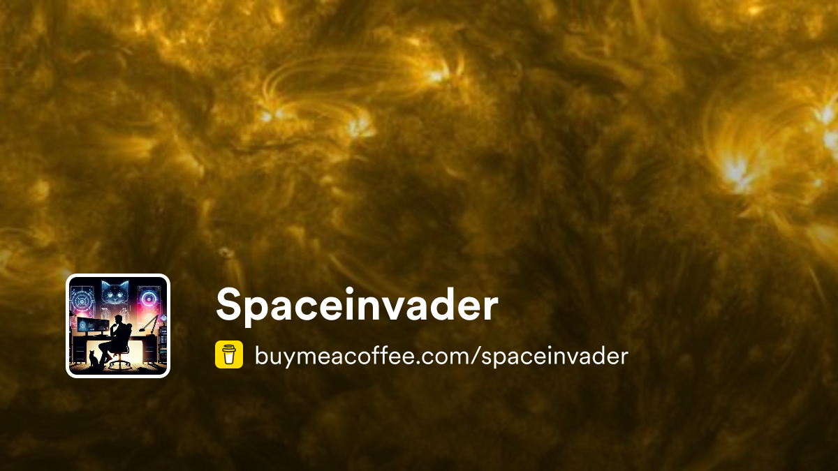 Spaceinvader - Buymeacoffee