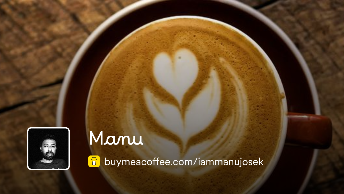 Manu - Buymeacoffee