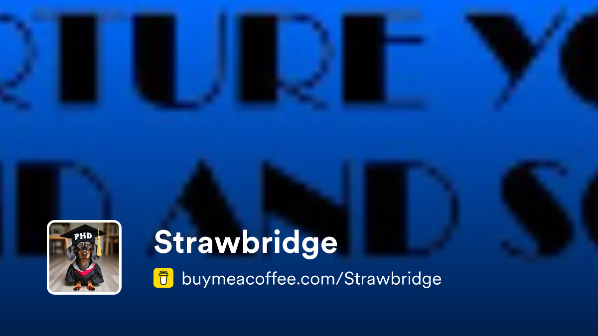 Strawbridge - Buymeacoffee