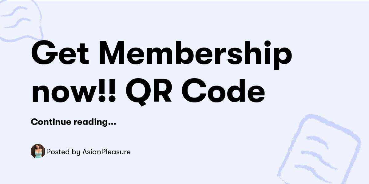 Get Membership now!! QR Code 👇 — AsianPleasure - Buymeacoffee