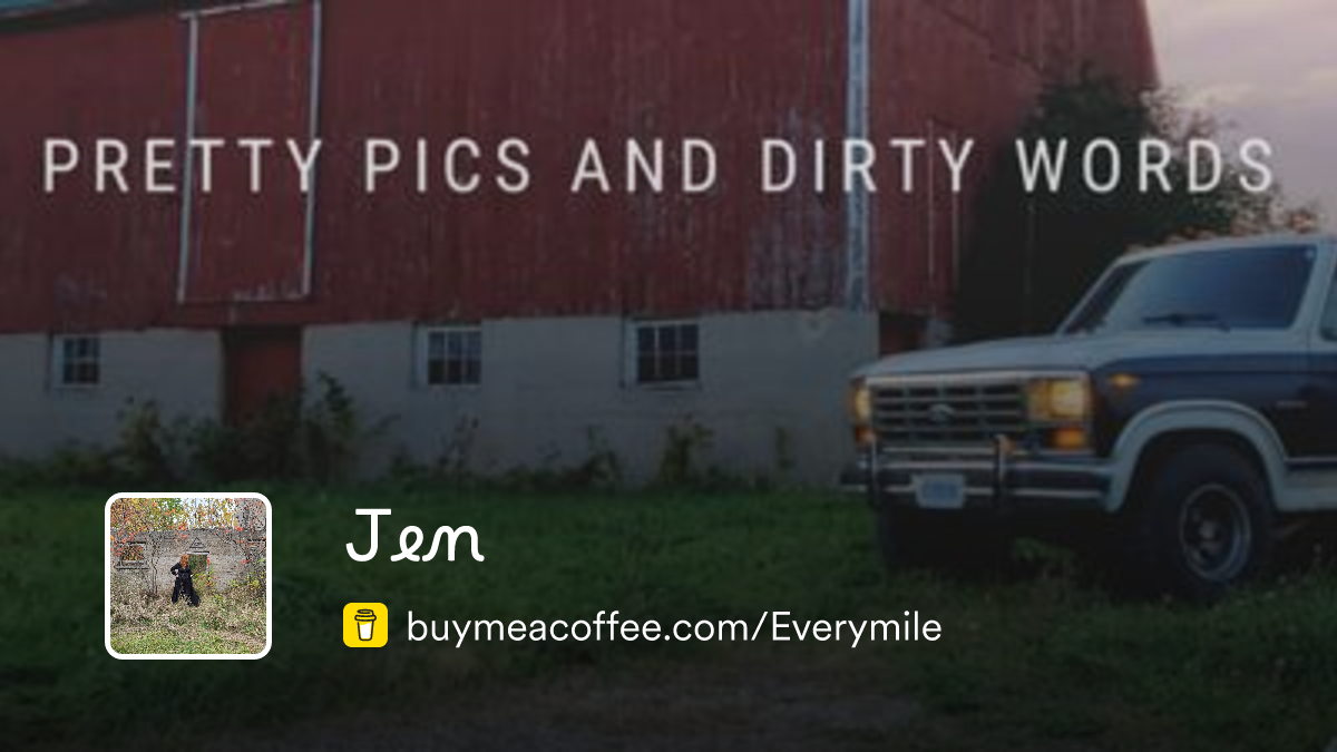 Jen is creating pretty pics and dirty words - Buymeacoffee