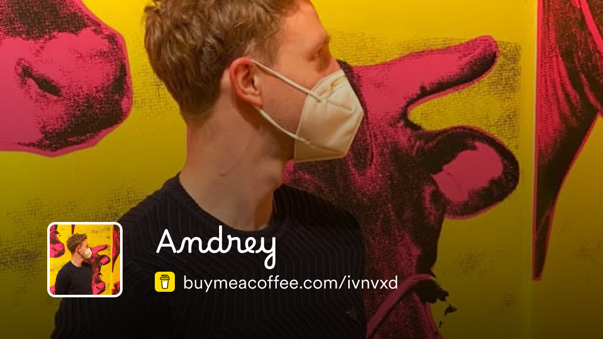 Andrey is Developing on GitHub 🚀👨‍💻♥️ - Buymeacoffee