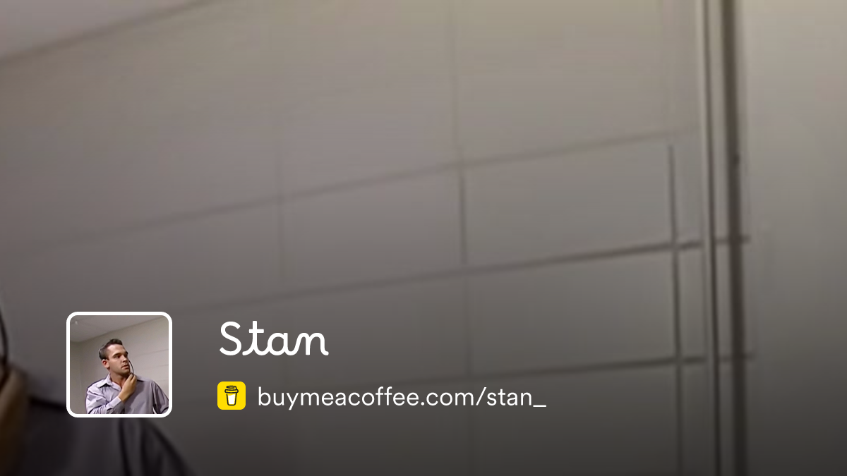 Stan is Stan - Buymeacoffee
